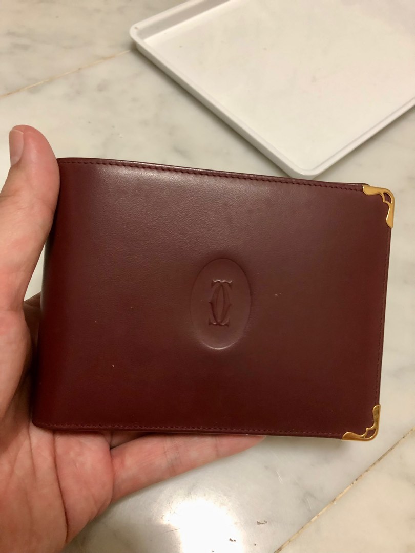 Cartier MUST series wallet, Luxury, Bags & Wallets on Carousell