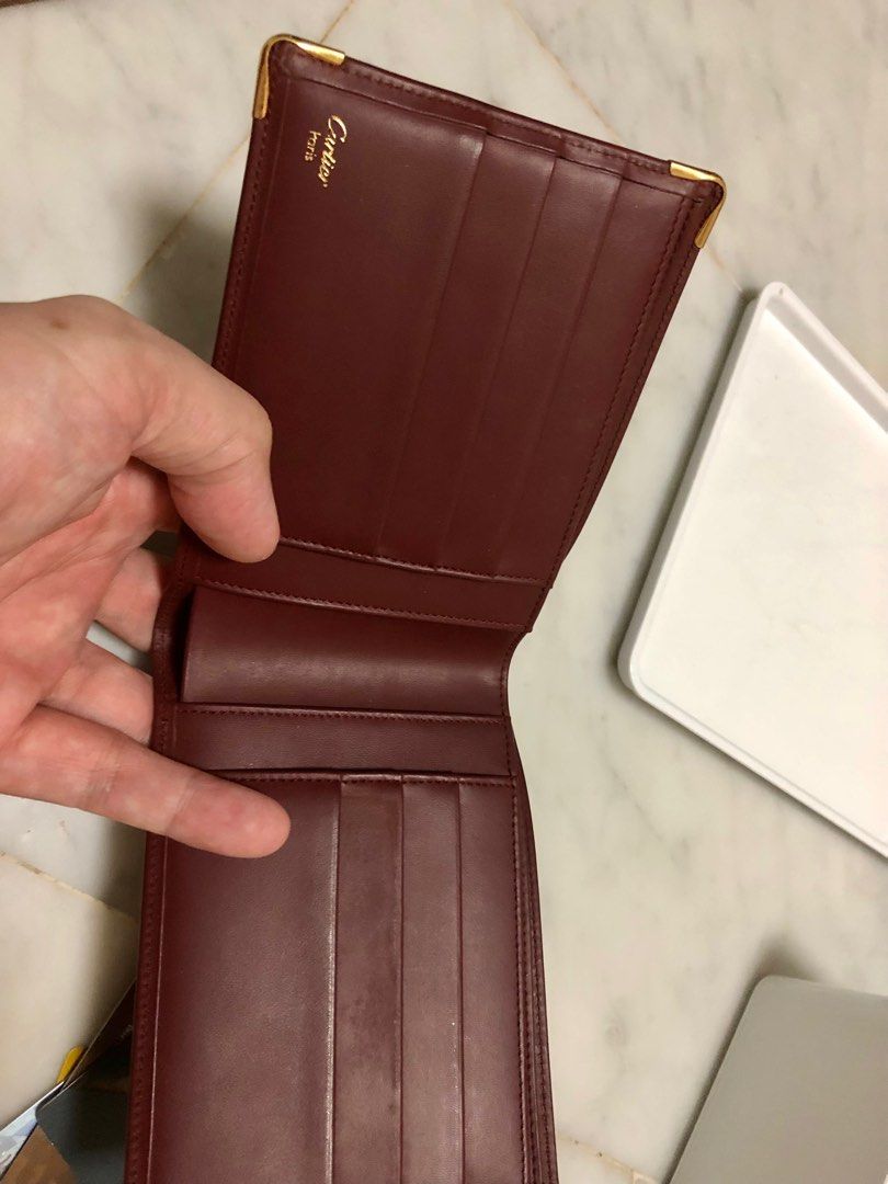 Cartier MUST series wallet, Luxury, Bags & Wallets on Carousell
