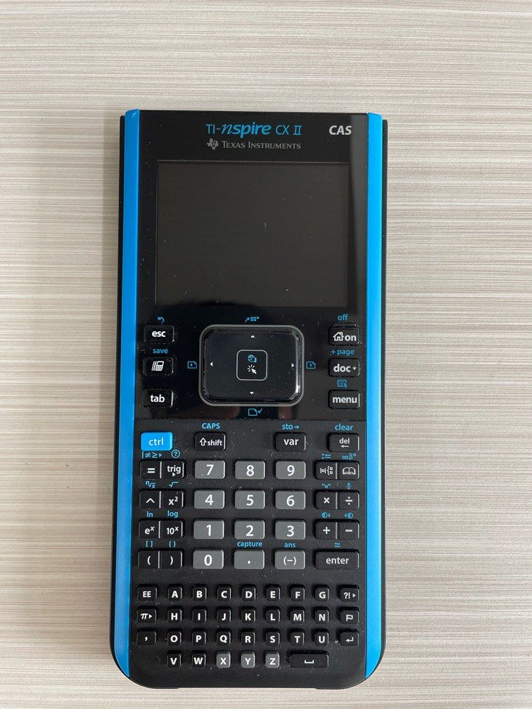 CAS Calculator Texas Instruments TI-nspire CX, Hobbies & Toys ...