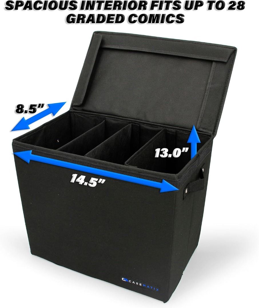 Casematix Graded Comic Book Case (fits up to 28 slabs), Hobbies & Toys ...