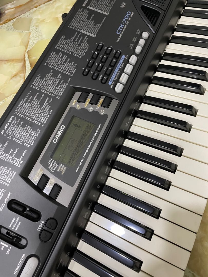 Casio 61 Key Electronic Keyboard CTK-700, Hobbies & Toys, Music & Media, Musical Instruments on ...