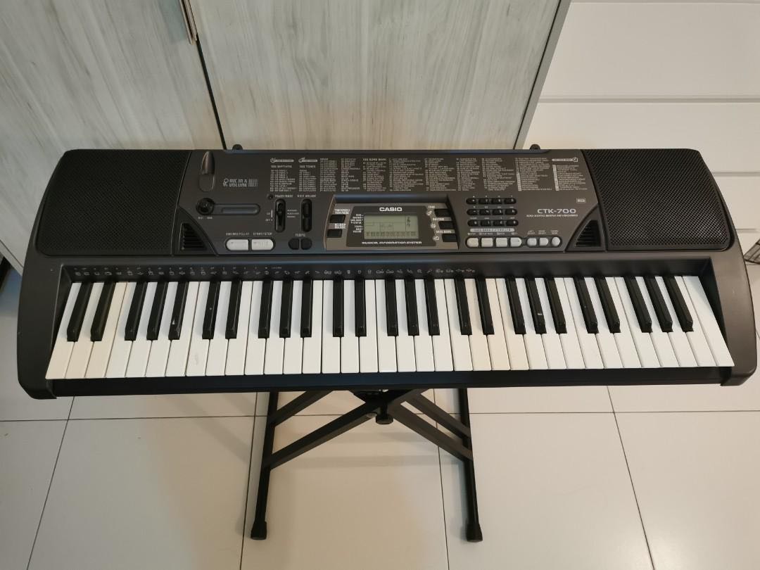 Casio 61 Key Electronic Keyboard CTK-700, Hobbies & Toys, Music & Media ...