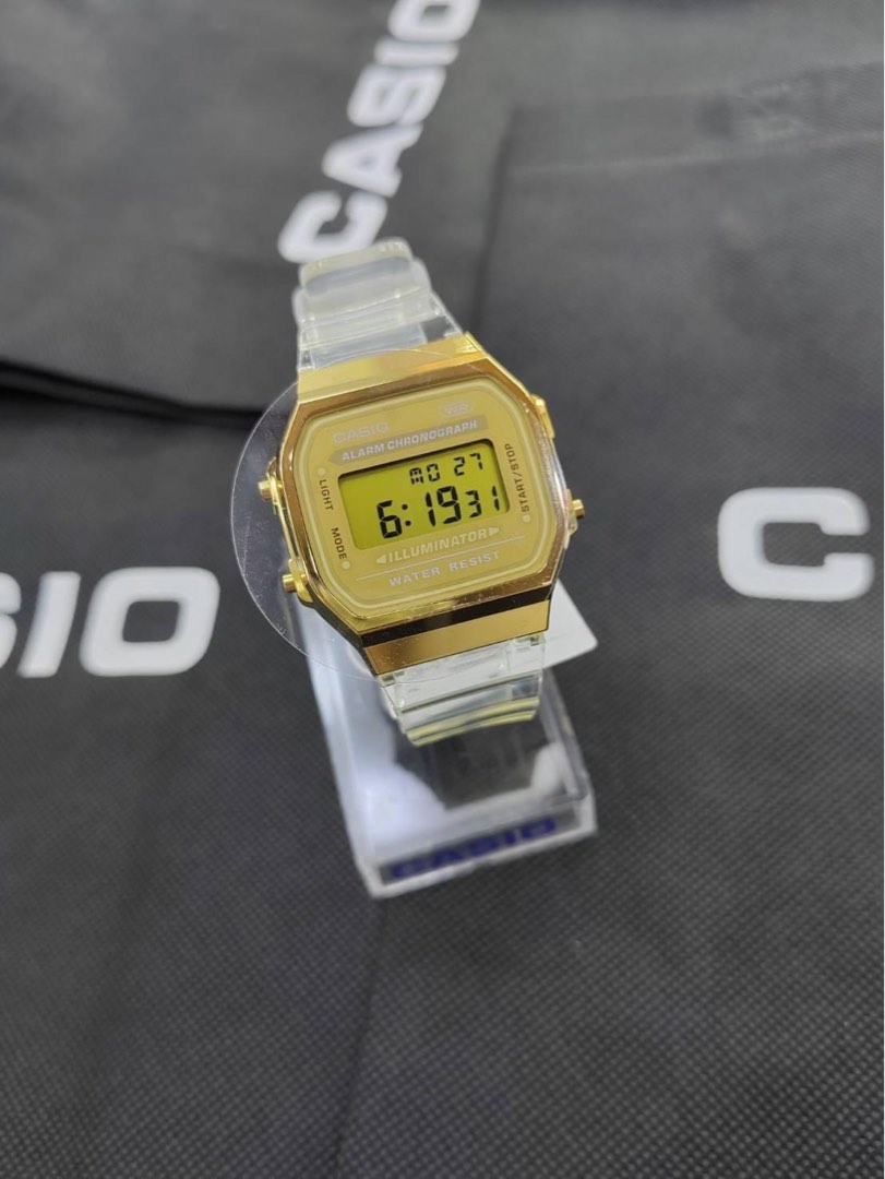 Casio A168XESG-9 A168XESG-9A, Women's Fashion, Watches & Accessories, Watches on Carousell