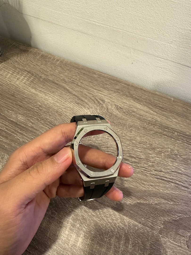 Casioak Case And Strap Mod Mens Fashion Watches And Accessories Watches On Carousell