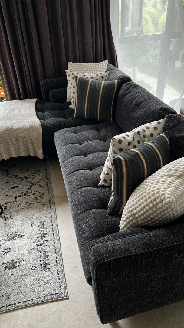 Castlery Madison L Shape Sofa Couch, Furniture & Home Living, Furniture, Sofas on Carousell