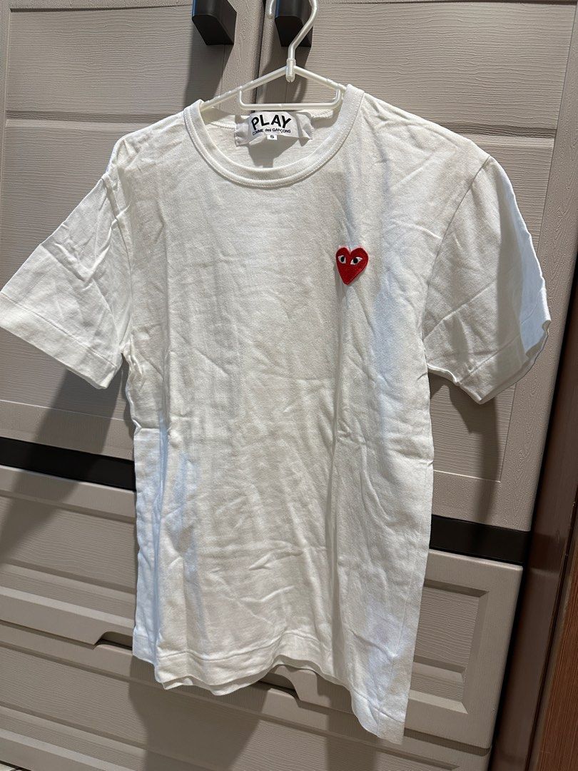 CDG Comme des Garcons white shirt, Women's Fashion, Tops, Shirts on ...