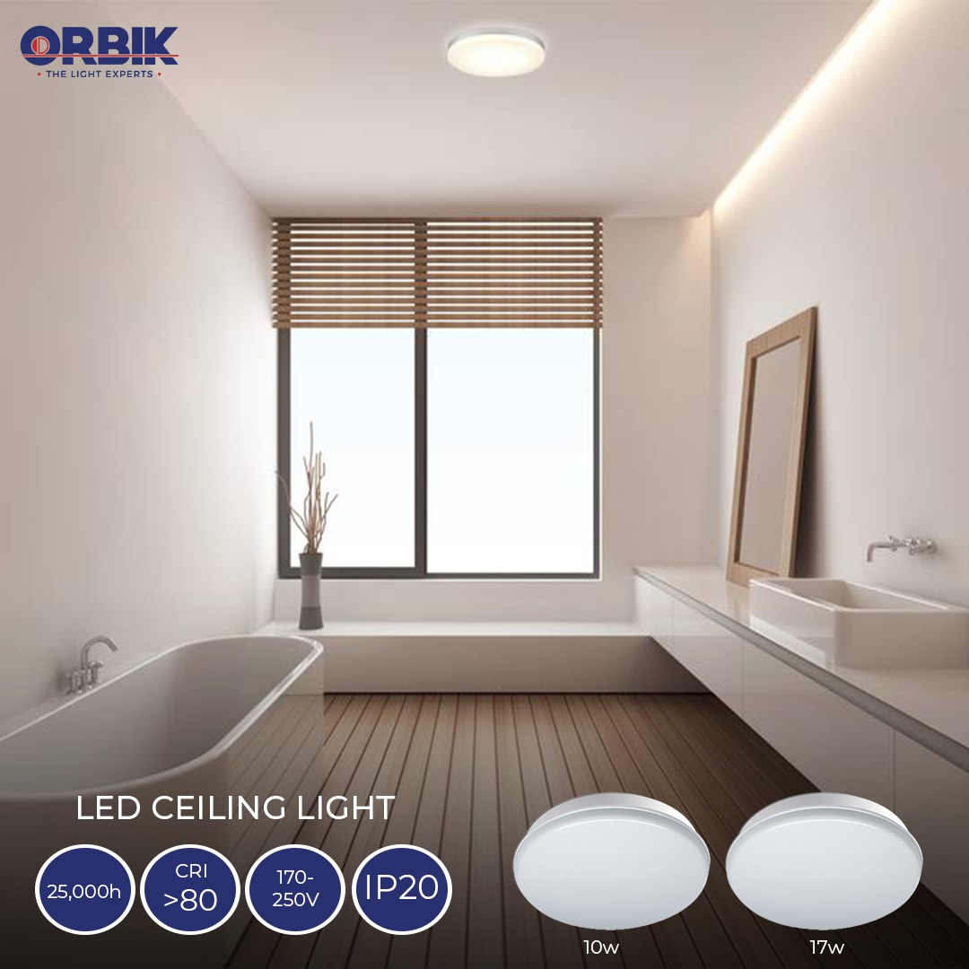 Ceiling Lamp 18w/24w IP54 - Orbik, Furniture & Home Living, Lighting ...