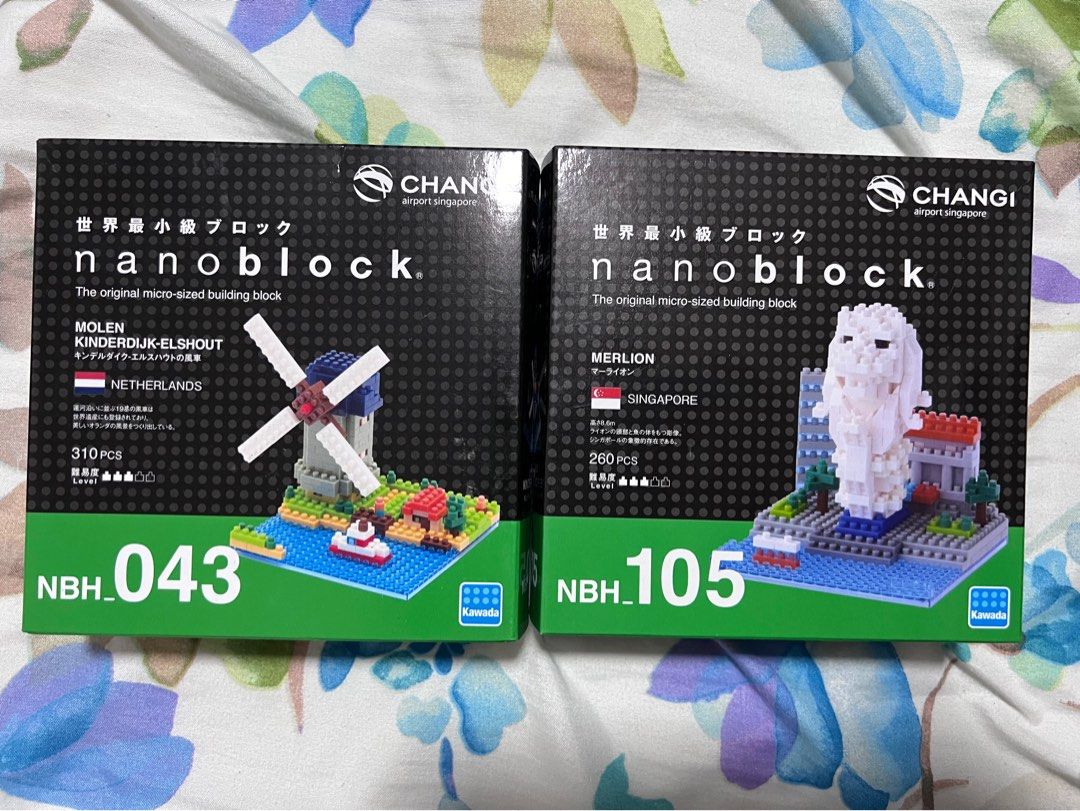 Changi Nanoblocks, Hobbies & Toys, Toys & Games on Carousell