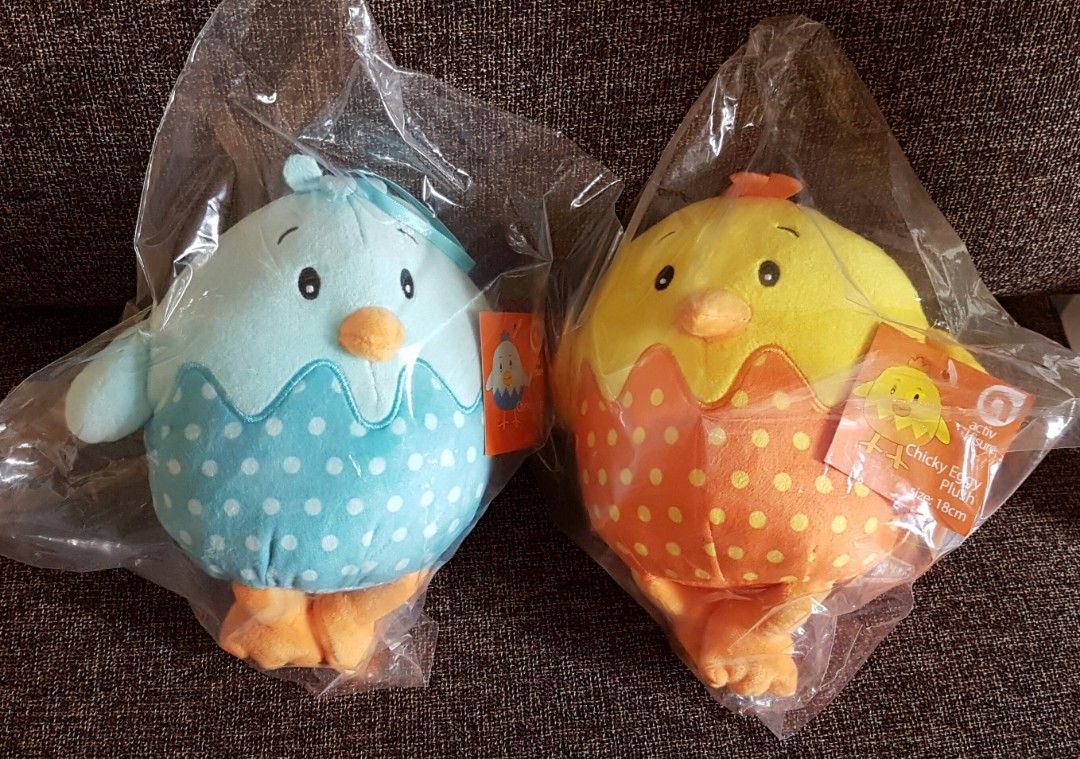 Chicky Eggy Soft Toy, Hobbies & Toys, Toys & Games on Carousell