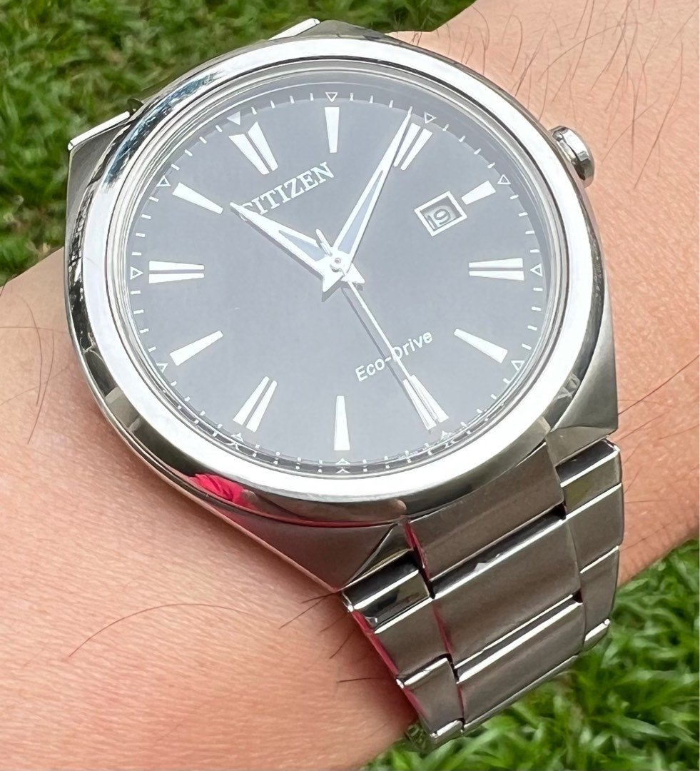 Citizen Eco Drive 40mm Black Dial, Men's Fashion, Watches & Accessories ...