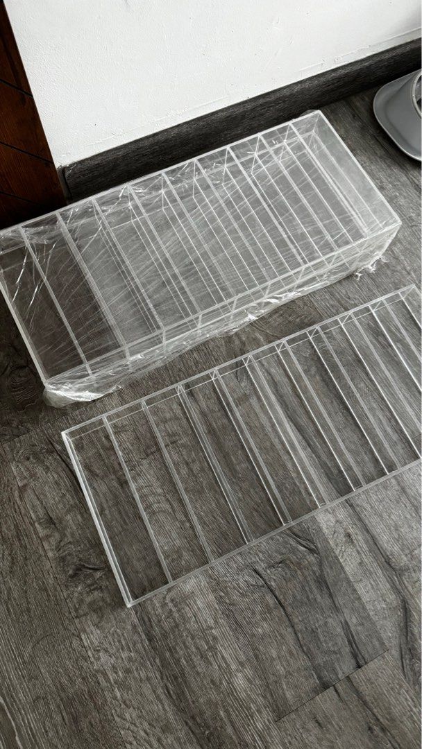 Clear acrylic standee boxes, Furniture & Home Living, Home Improvement ...