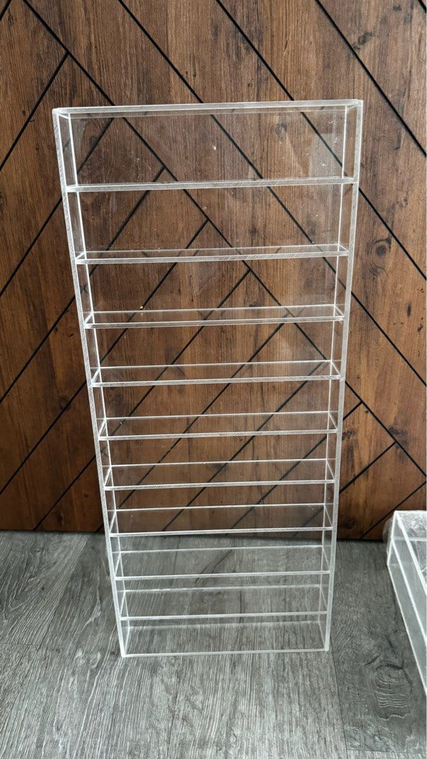 Clear acrylic standee boxes, Furniture & Home Living, Home Improvement ...