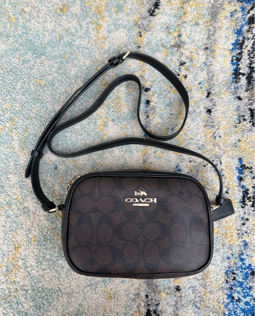 Coach Jamie Camera Bag Signature Leather, Luxury, Bags & Wallets on ...