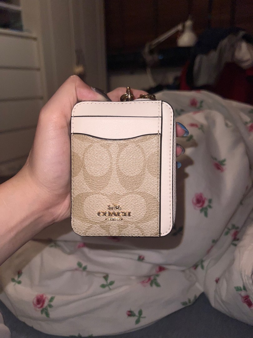 Coach mini Wallet, Luxury, Bags & Wallets on Carousell