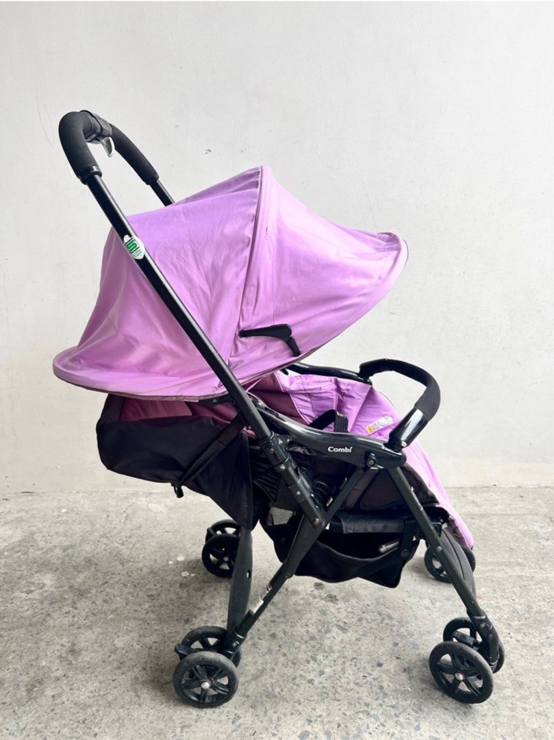 Combi purple stroller made in japan, Babies & Kids, Going Out ...