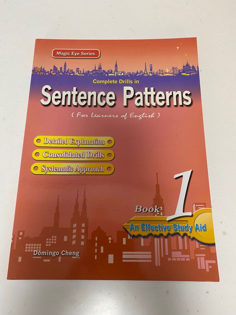 Grammar exercises - Complete Drills in Sentences Patterns, 興趣及遊戲, 書本 & 文具, 教科書 - Carousell