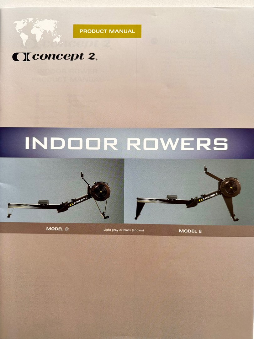 Concept 2 Model D Rowing Ergometer, Sports Equipment, Exercise ...