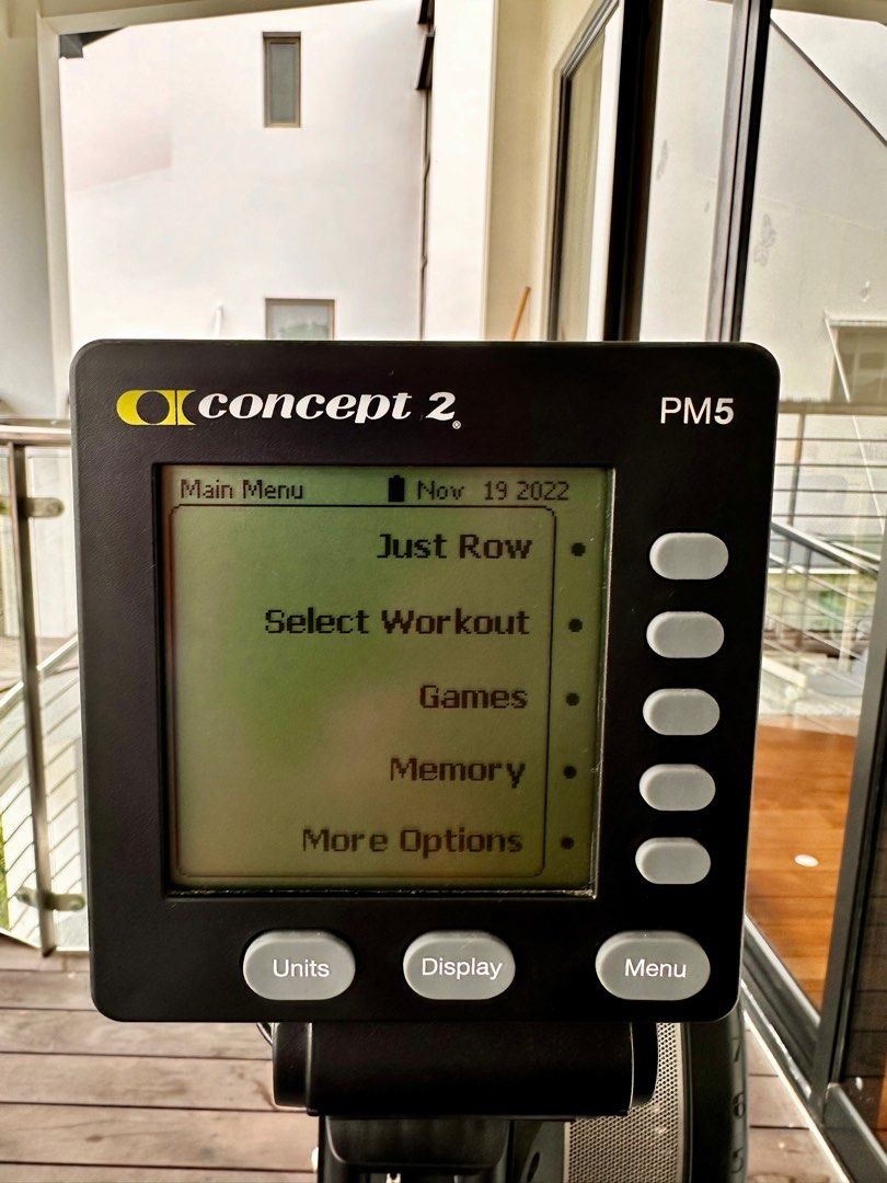 Concept 2 Model D Rowing Ergometer, Sports Equipment, Exercise ...