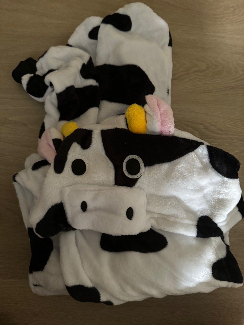 Cow Jumpsuit /costume, Women's Fashion, Dresses & Sets, Jumpsuits on ...