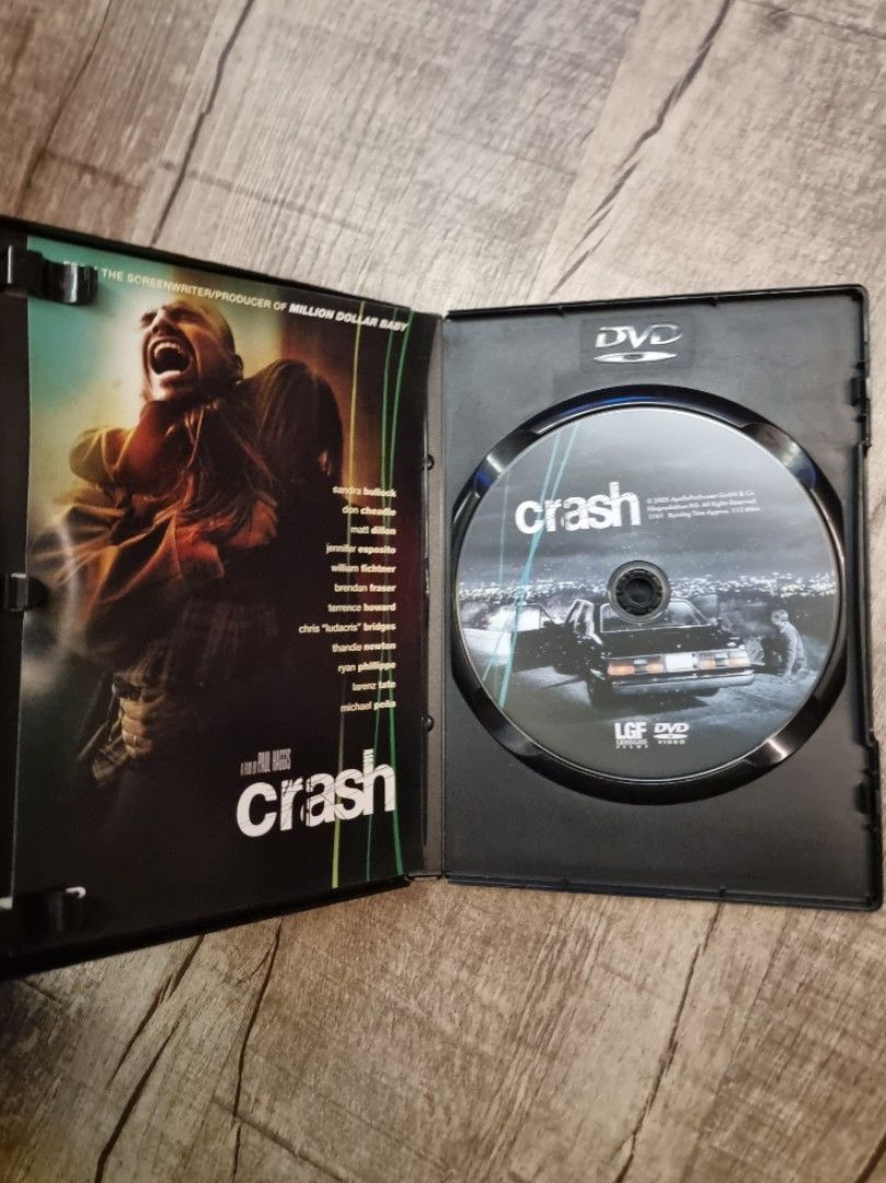 Crash movie dvd, Hobbies & Toys, Music & Media, CDs & DVDs on Carousell
