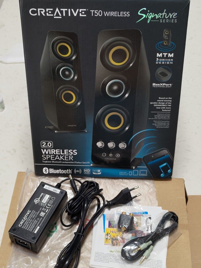 Creative T50 Wireless, Audio, Soundbars, Speakers & Amplifiers on Carousell