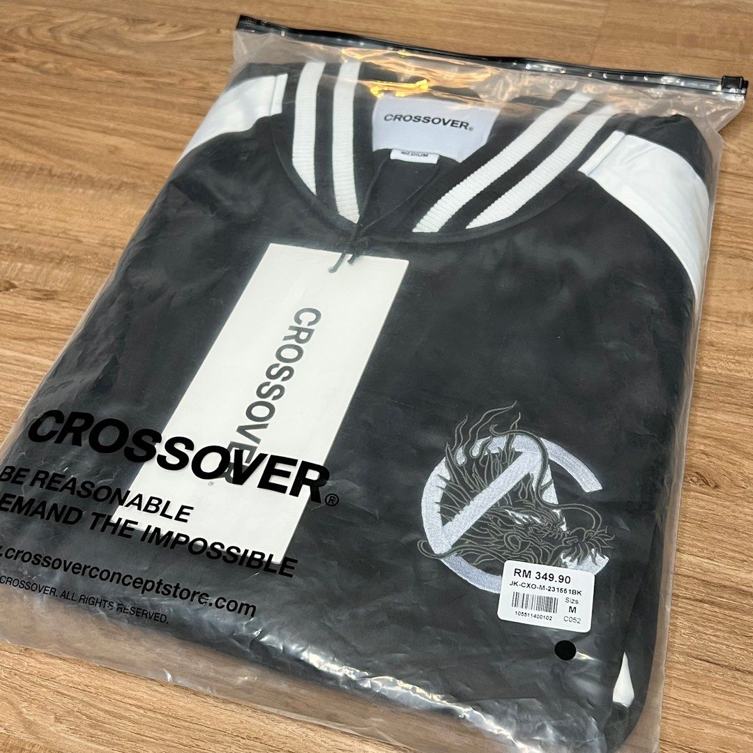 Crossover ‘Anarcho Dragon’ Varsity Jacket like Hikari Sukajan ...