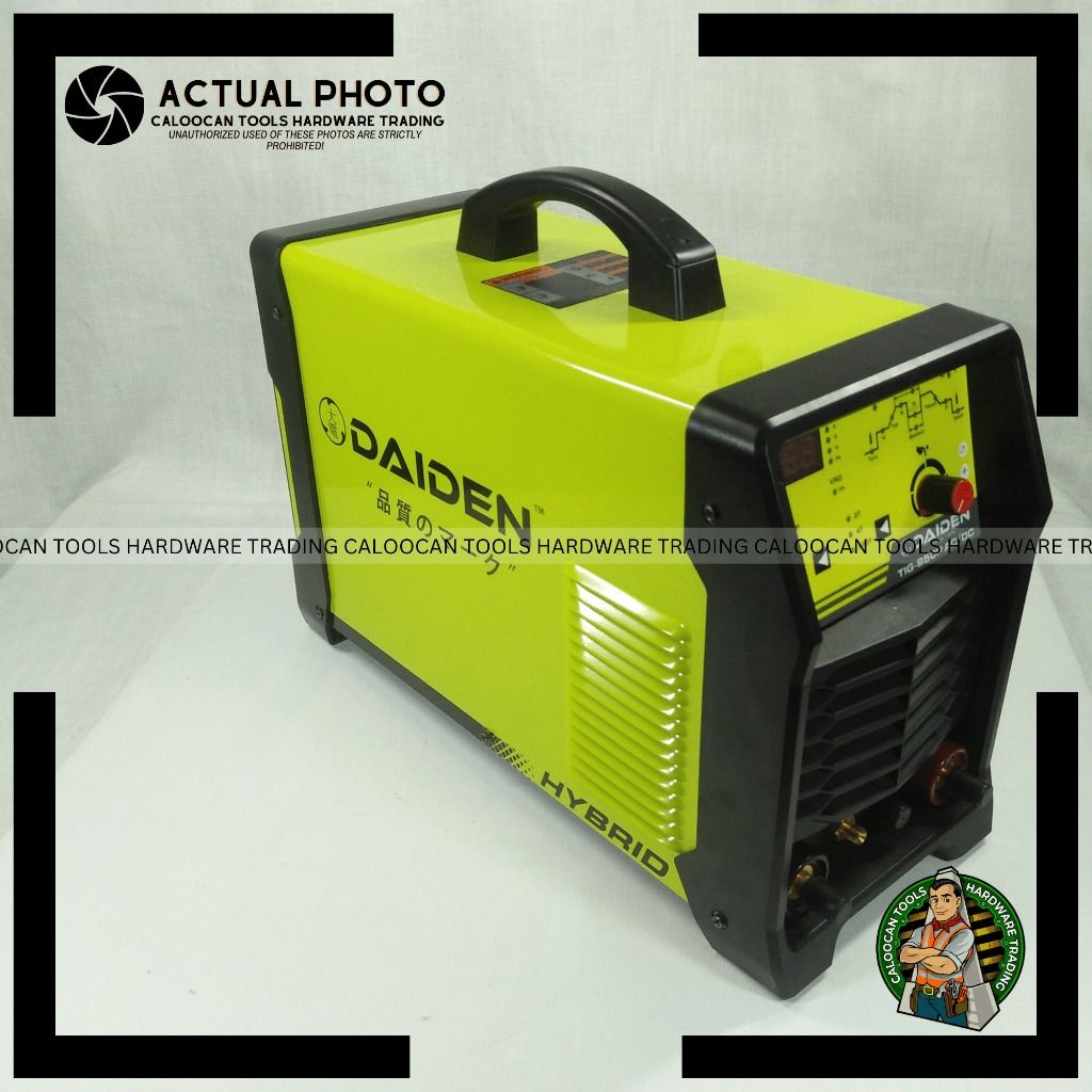 DAIDEN Japan AC/DC 250A TIG Inverter Welding Machine (TIG-250P AC/DC), Commercial & Industrial ...