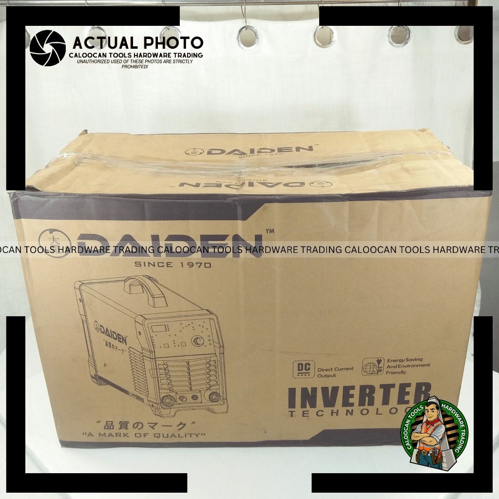 DAIDEN Japan AC/DC 250A TIG Inverter Welding Machine (TIG-250P AC/DC), Commercial & Industrial ...