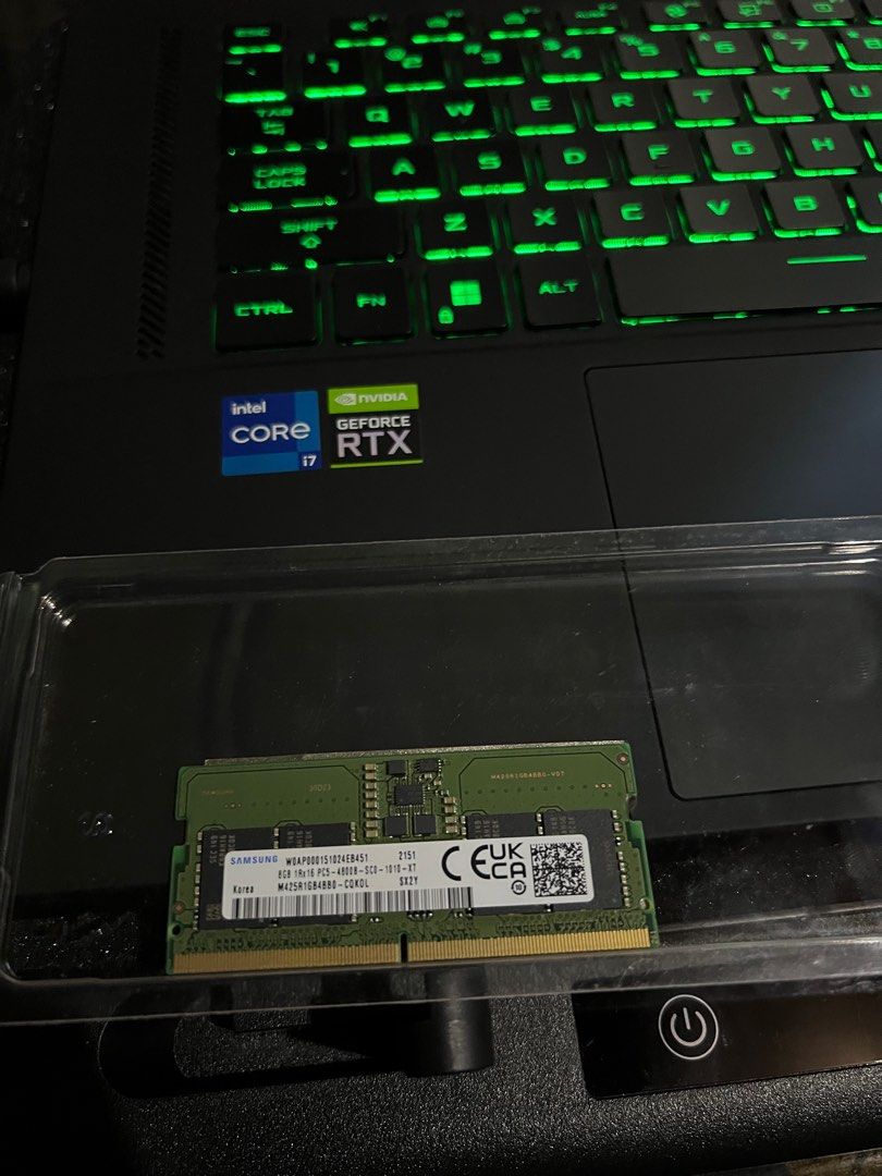 DDR5 SODIMM Laptop Stock Ram (4800MHZ) 8GB, Computers & Tech, Parts & Accessories, Computer ...