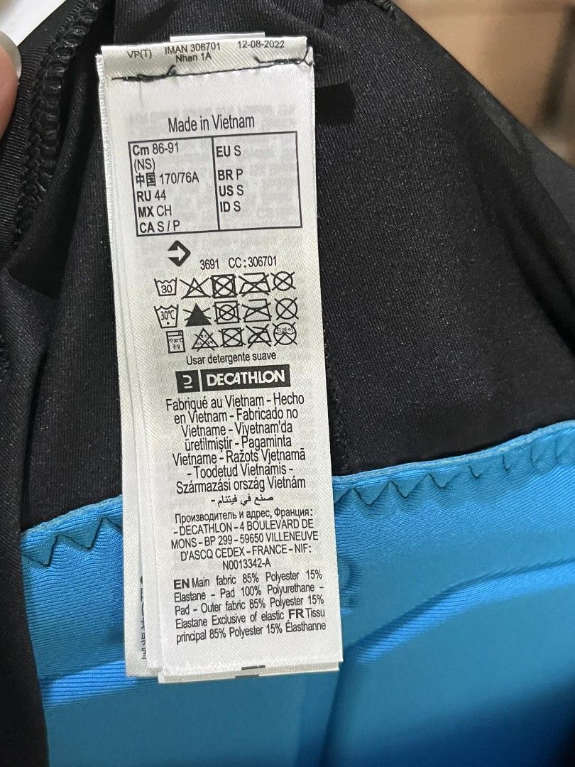 Decathlon Van Rysel Padded Cycling Shorts, Sports Equipment, Bicycles ...