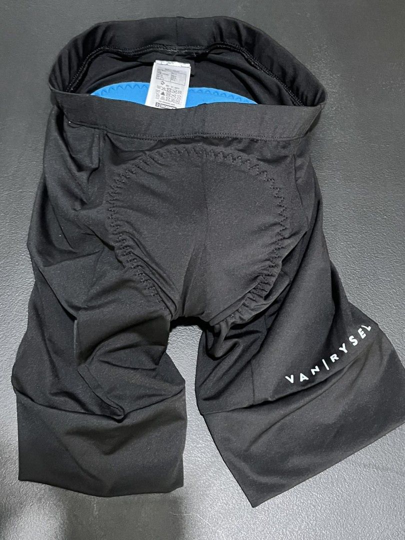 Decathlon Van Rysel Padded Cycling Shorts, Sports Equipment, Bicycles ...