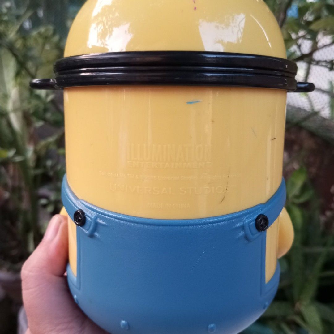 Despicable Me MINIONS Figure Bucket, Hobbies & Toys, Toys & Games on ...