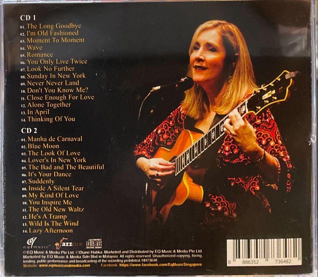 DIANE HUBKA: JAZZ COLLECTION (2CD), Hobbies & Toys, Music & Media, CDs ...