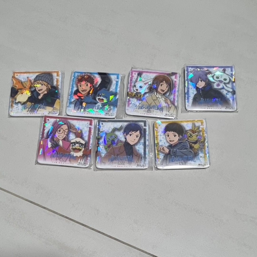 Digimon adventure 02 badges set, Hobbies & Toys, Memorabilia ...