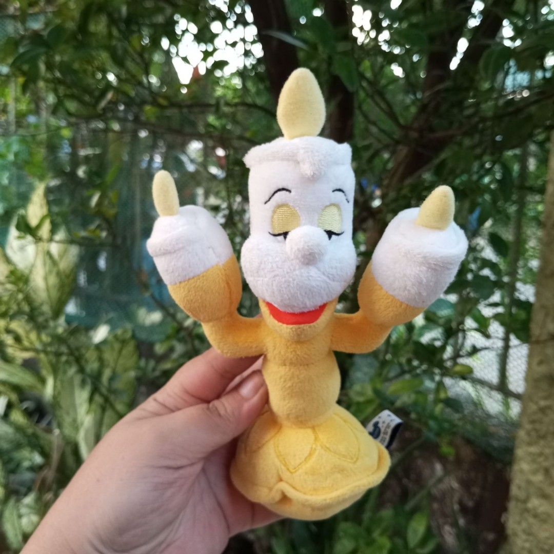 DISNEY Beans Collection Beauty and the Beast Candlestick Plush Toy ...