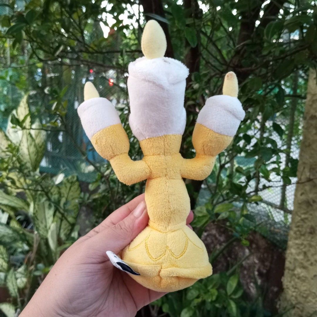 DISNEY Beans Collection Beauty and the Beast Candlestick Plush Toy ...