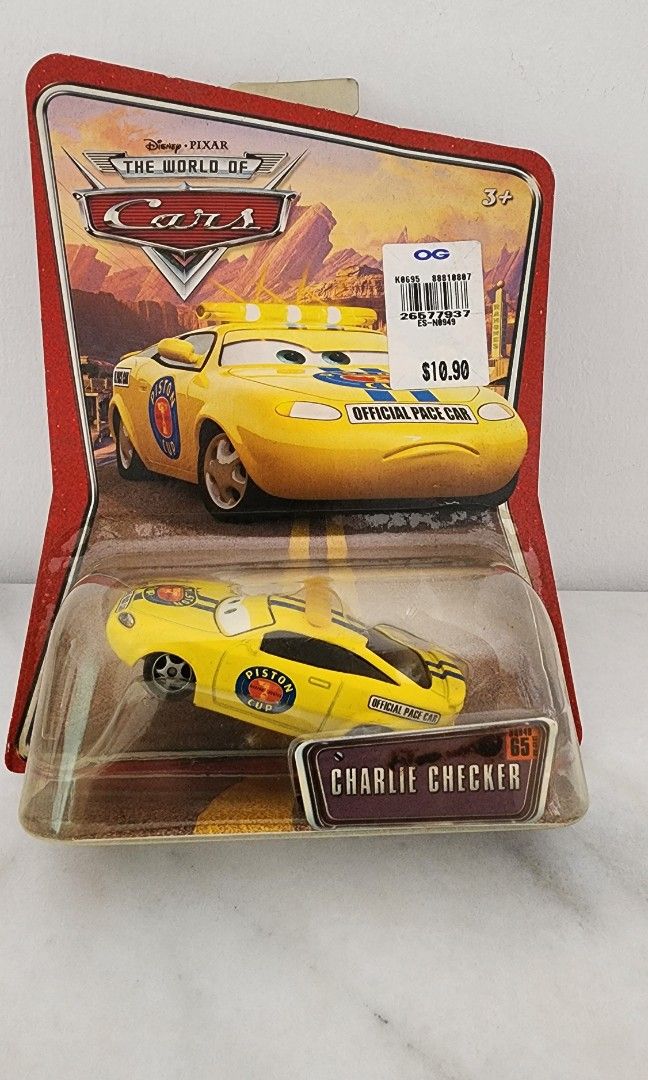 Disney Car Charlie Checker rare, Hobbies & Toys, Toys & Games on Carousell