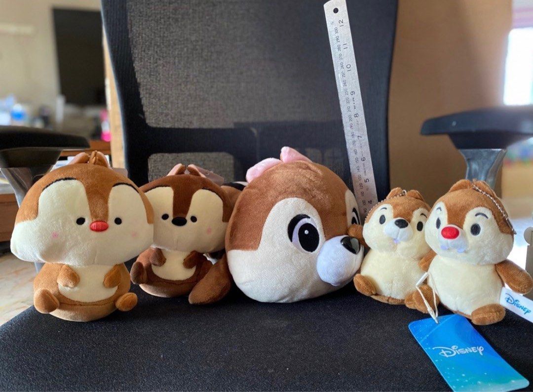 Disney Chip and Dale Plush, Hobbies & Toys, Toys & Games on Carousell