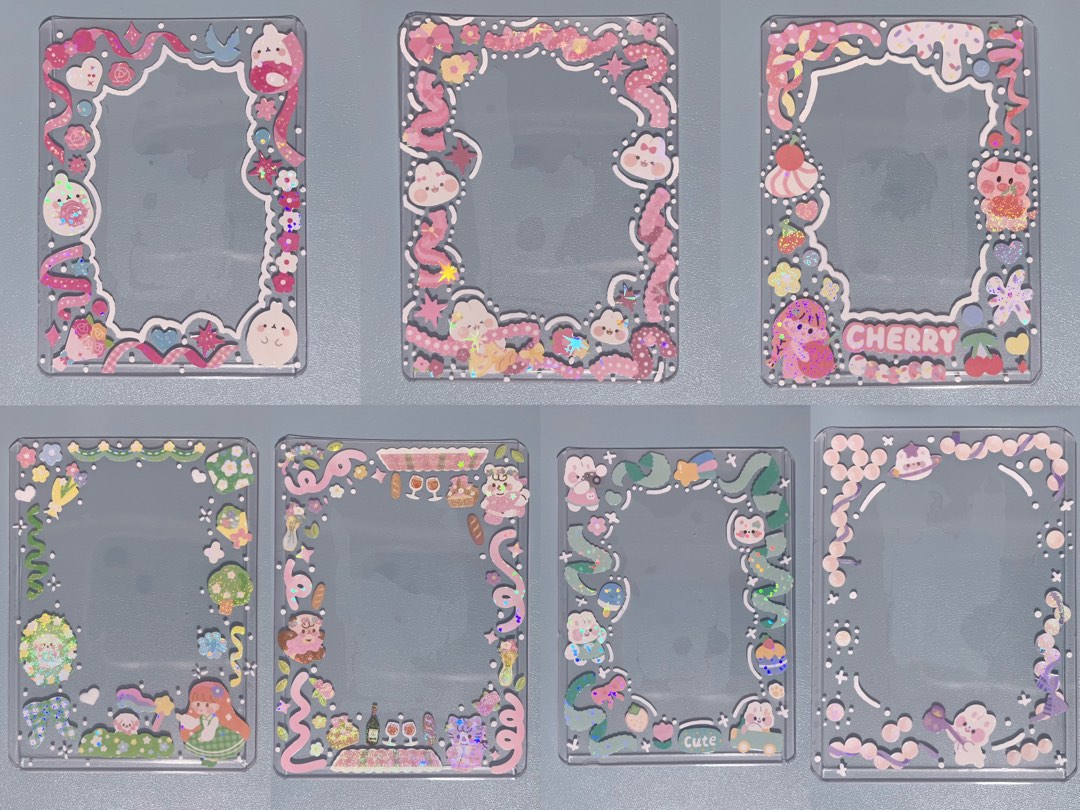 DIY Decorated Toploaders, Hobbies & Toys, Stationery & Craft, Handmade ...