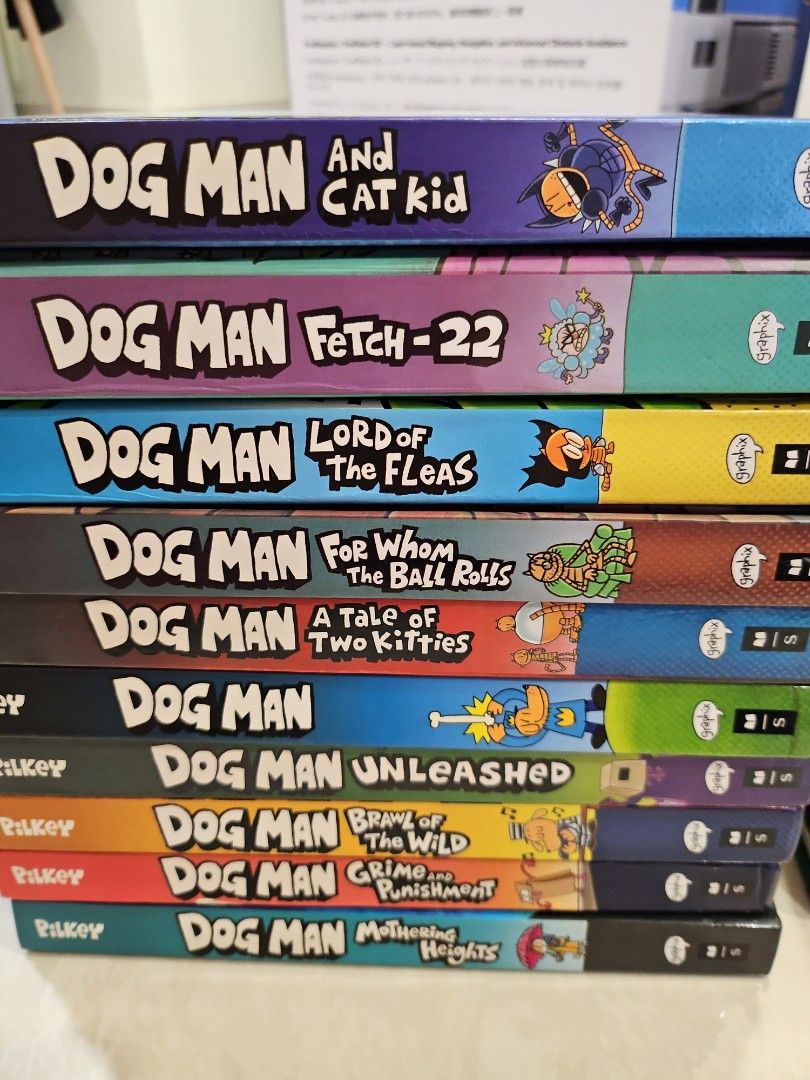 Dog Man and Cat Kid Hardcover Comics, Hobbies & Toys, Books & Magazines ...