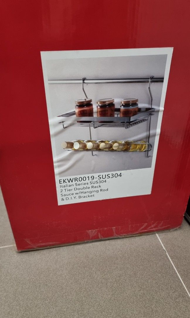 Excel ITALIAN Series Sus304 2 Tier Double Sauce Rack & Wokpan Cover Lid ...