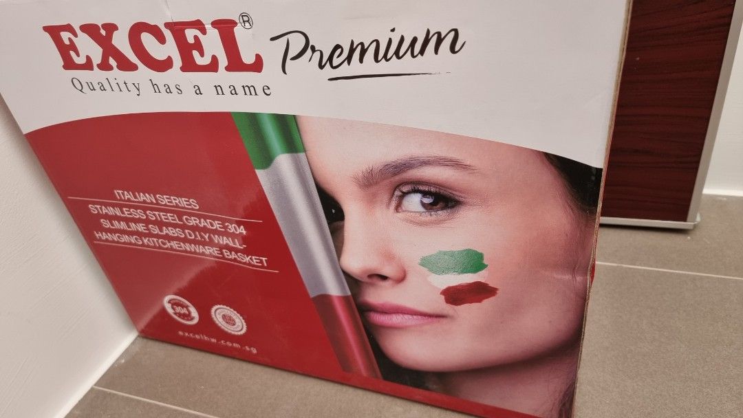 Excel ITALIAN Series Sus304 2 Tier Double Sauce Rack & Wokpan Cover Lid ...