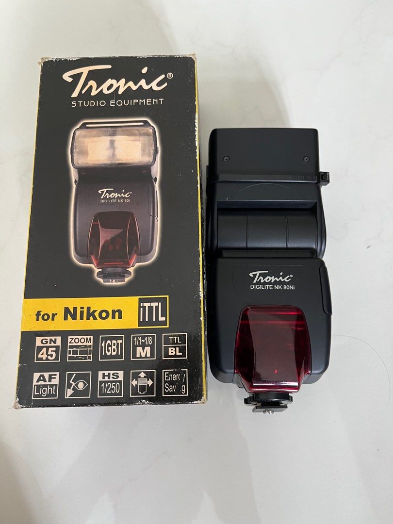 External Flash Light for Nikon, Photography, Photography Accessories ...