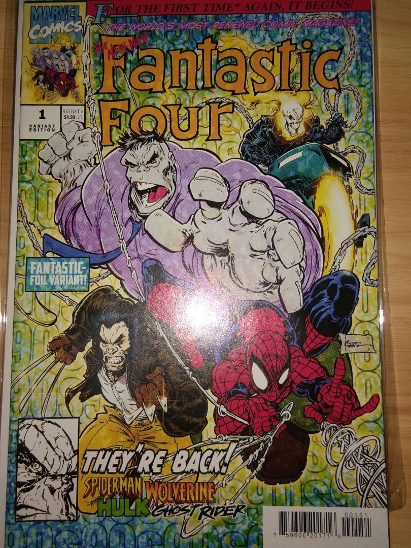 Fanstastic Four #1, Hobbies & Toys, Books & Magazines, Comics & Manga ...