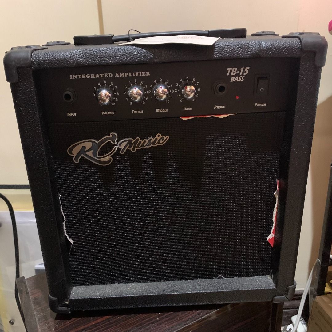 Fernando Bass Guitar SSB-262 & RC Music Bass Amp, Hobbies & Toys, Music ...