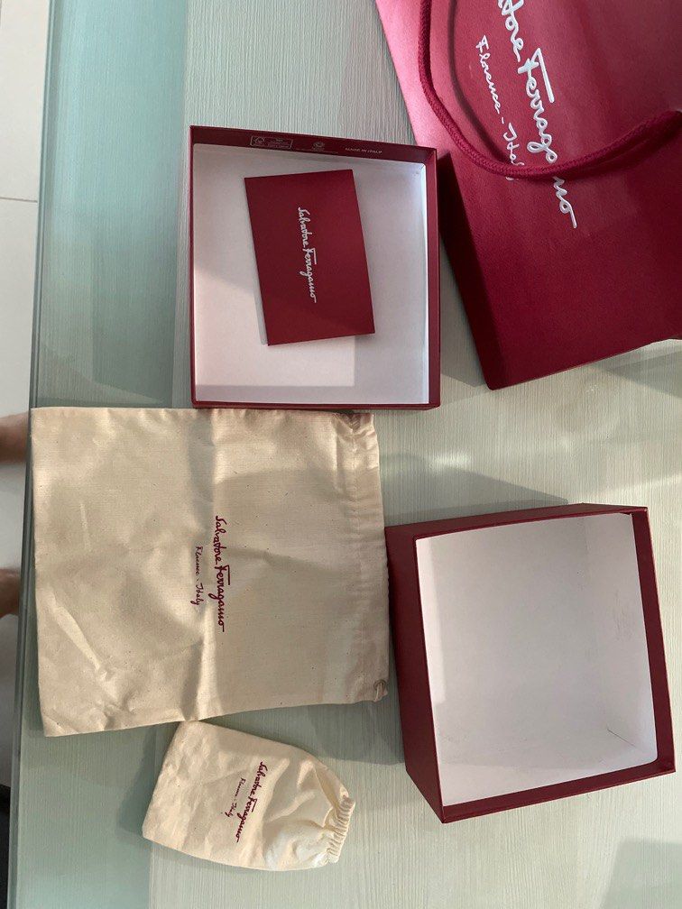 Ferragamo box, Luxury, Bags & Wallets on Carousell