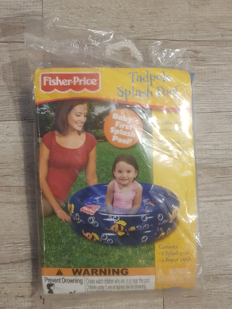 Fisher Price Tadpole Splash Pool, Babies & Kids, Infant Playtime on ...
