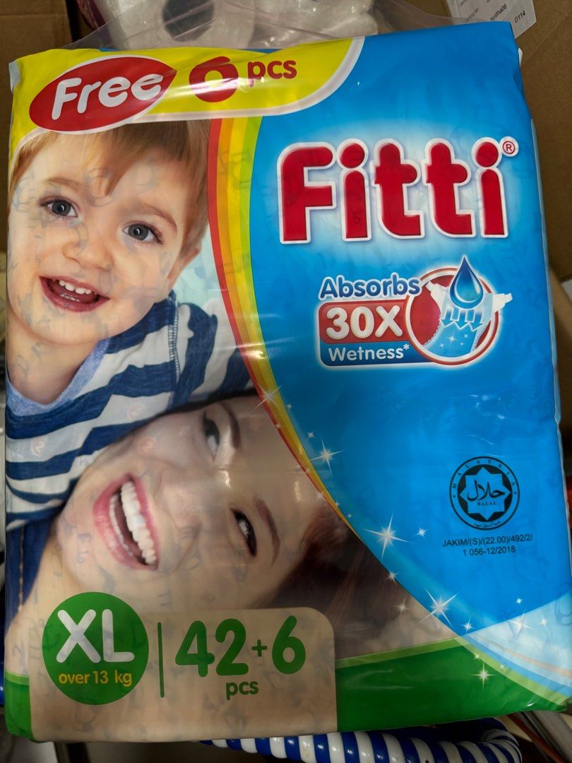 Fitti diaper XL, Babies & Kids, Bathing & Changing, Diapers & Baby ...
