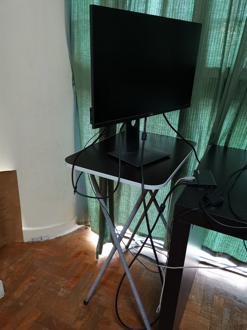 Foldable table 40cm X 59cm X 75cm height, Furniture & Home Living ...
