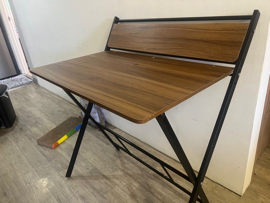 Folding Study Table, Furniture & Home Living, Office Furniture ...
